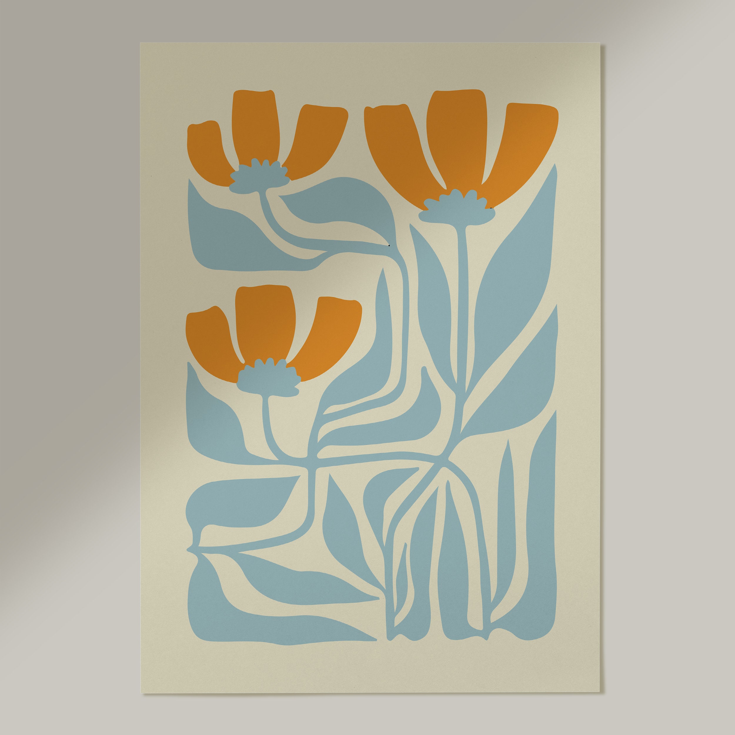 Botanical Print Flower Poster Digital Printslarge Printable - Etsy