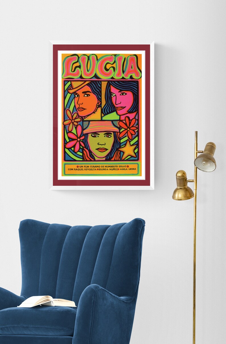 Lucia Original Film Movie Poster - Etsy