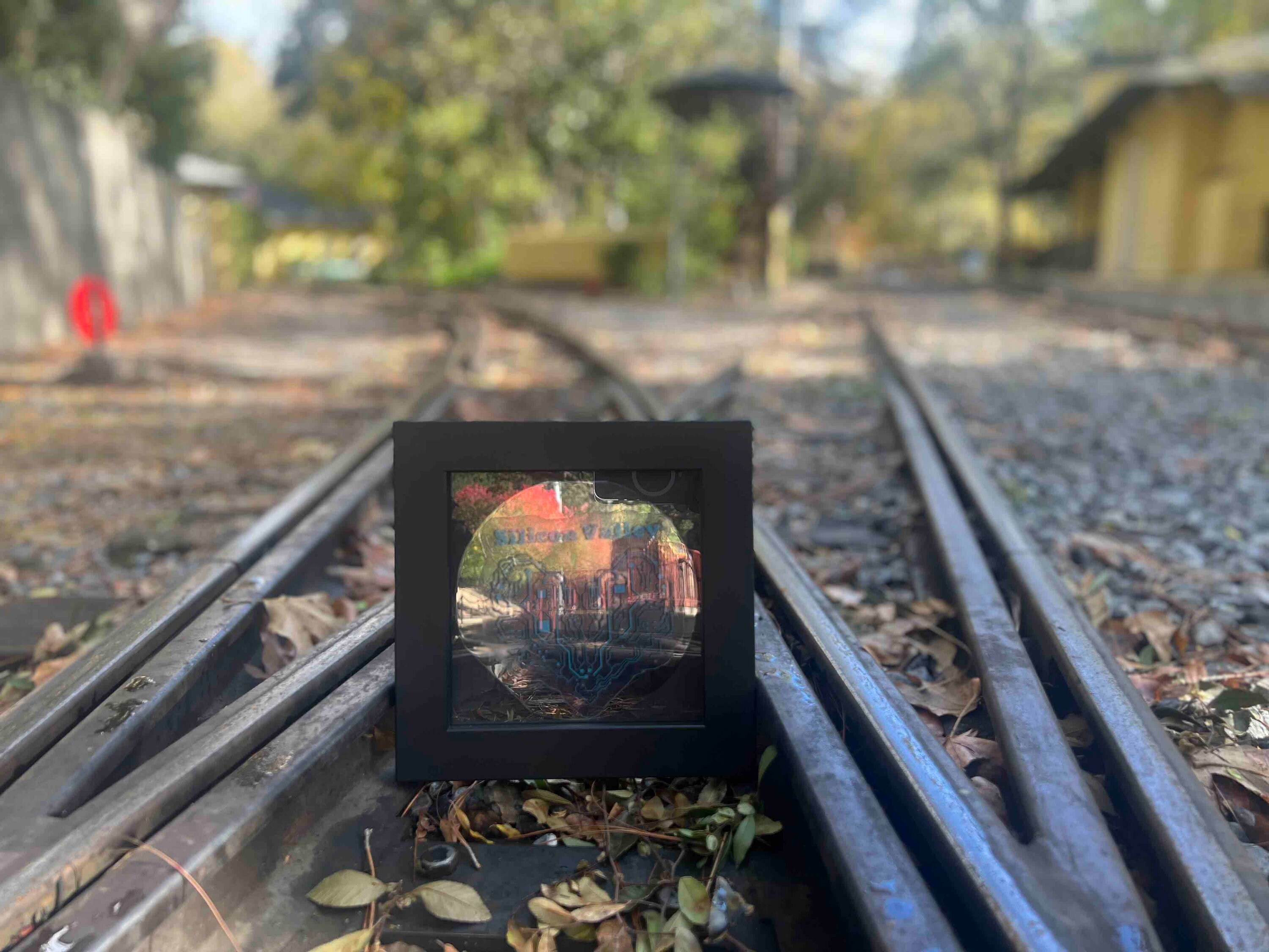 Souvenir Silicon Wafer With Large Silicon Valley Sticker - Etsy