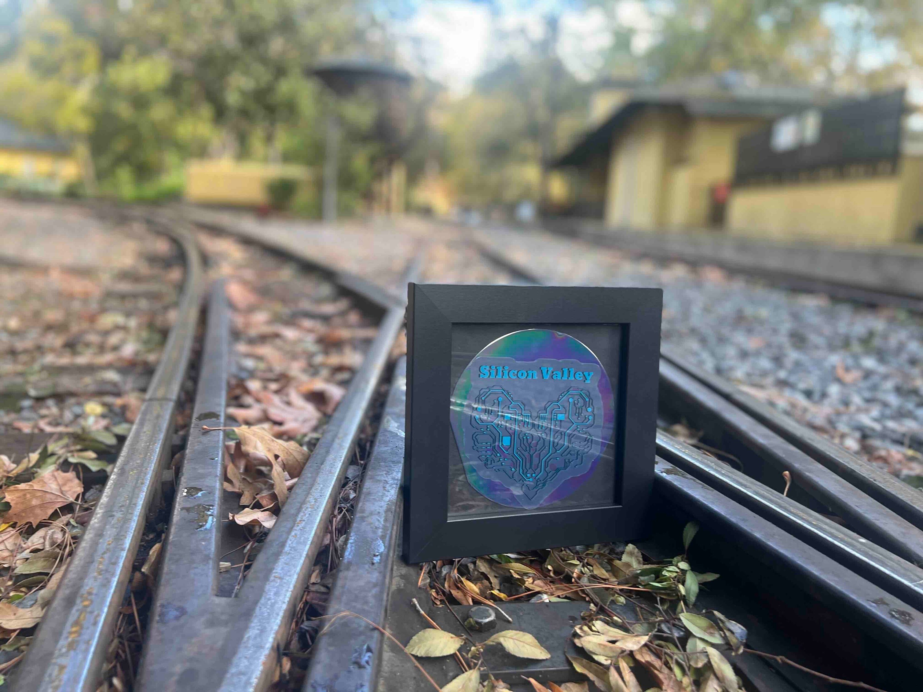 Souvenir Silicon Wafer With Large Silicon Valley Sticker - Etsy