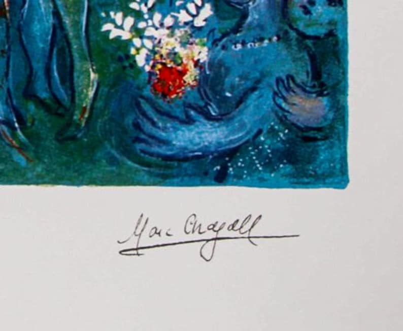 Marc Chagall "circus With Clown Dancer" LTD Glicee on Paper - Etsy