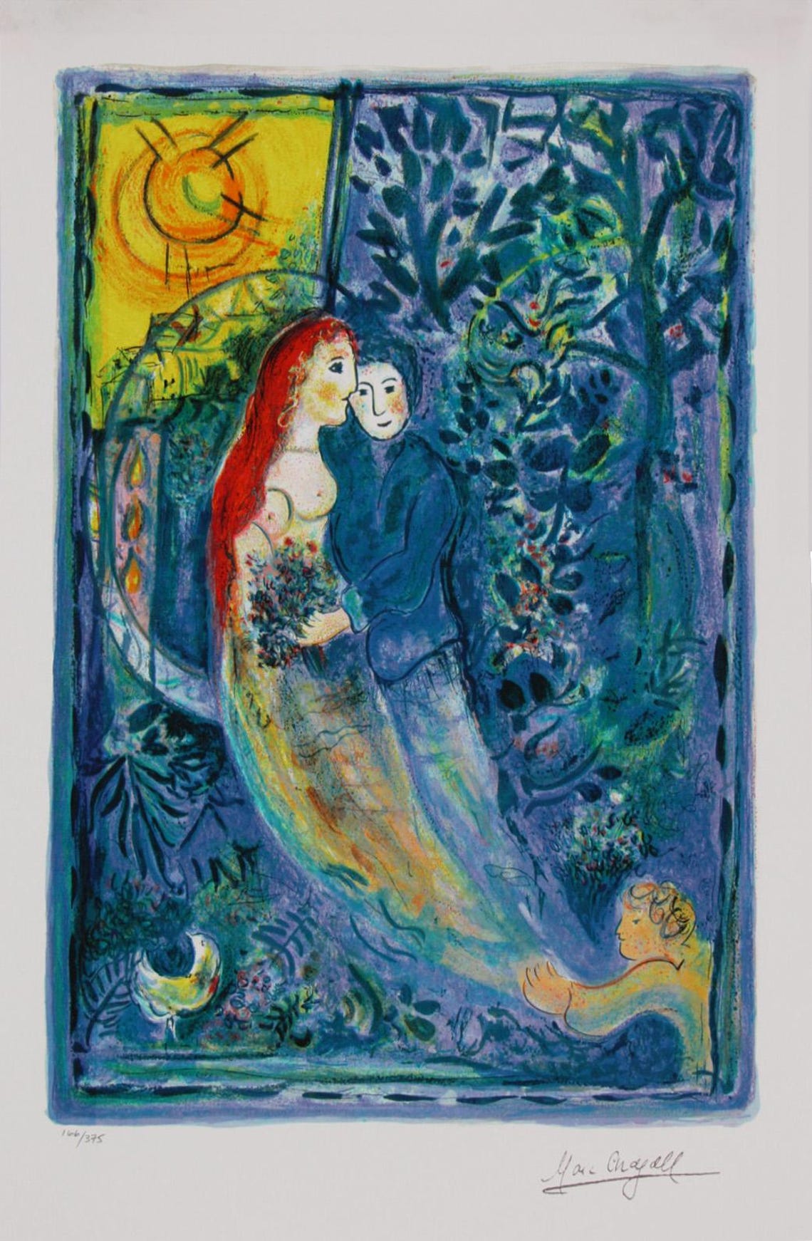 Marc Chagall- Wedding - Etsy