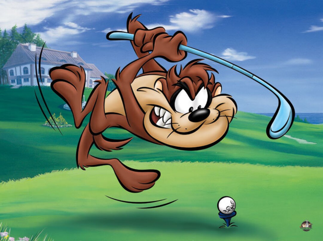 Classic Moments -taz Tee Off - Etsy