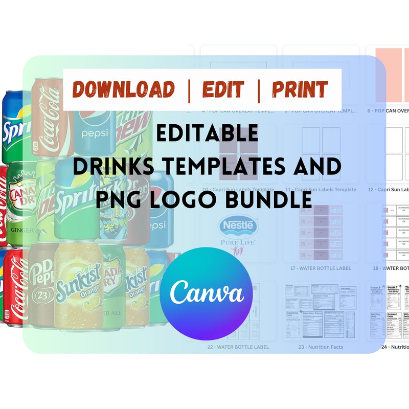 Sugar in Can of Soda - Etsy UK