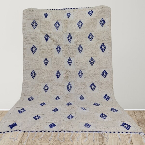 Blue Moroccan Rug - Etsy