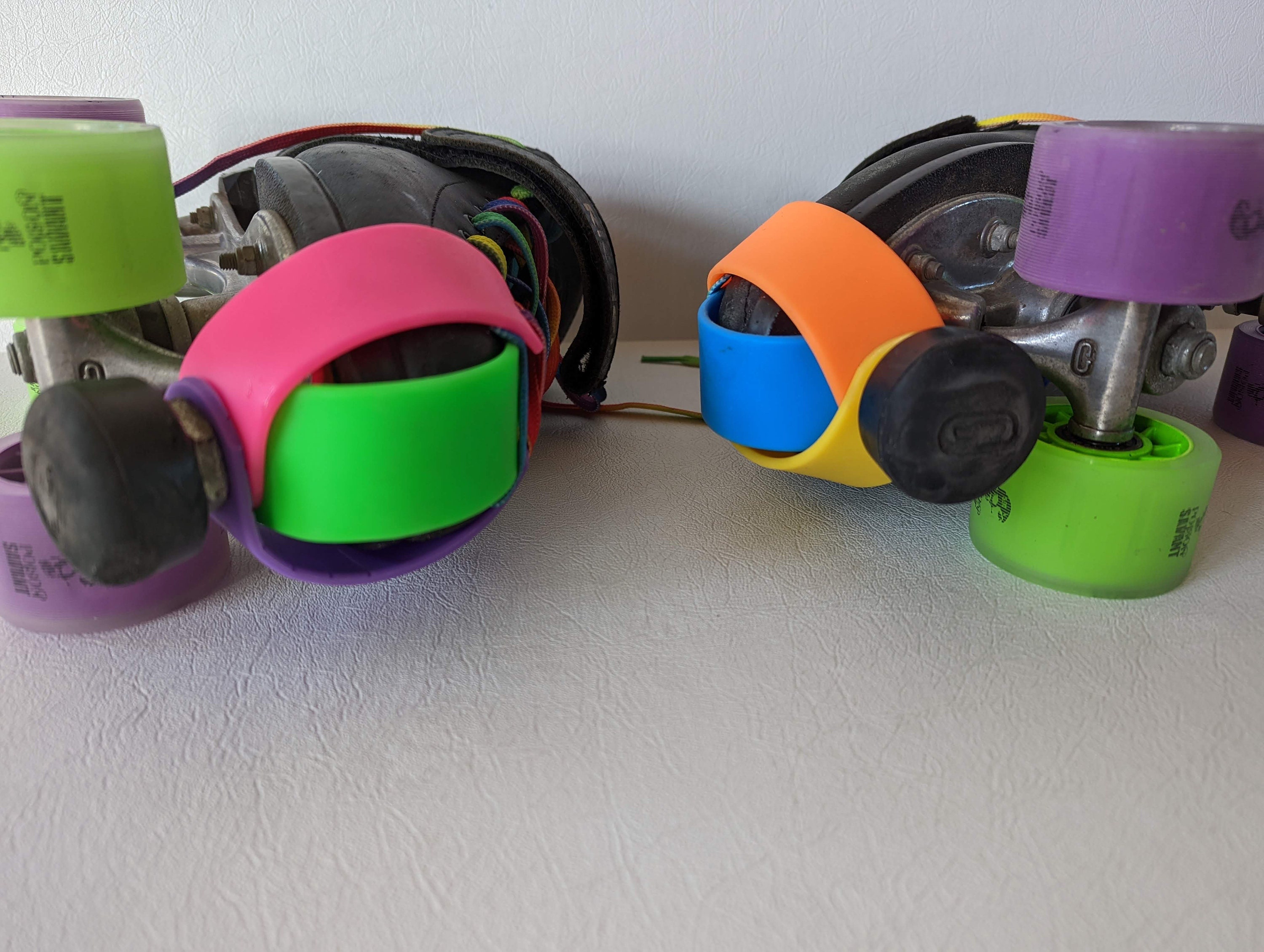 Custom Made Derby Toe Guards, Roller Skate Toe Guards, Colorful Toe ...