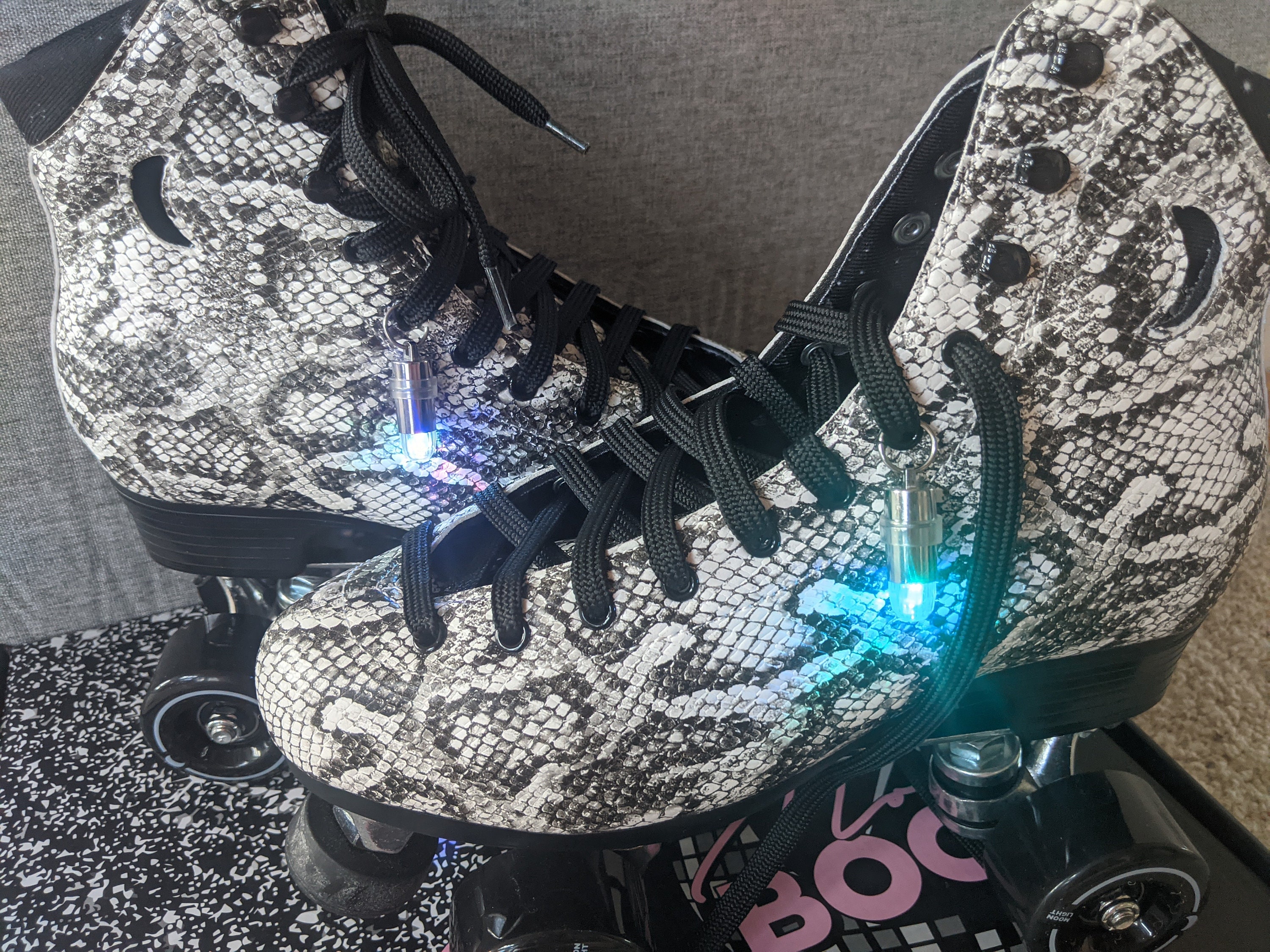 Roller Skate Lights, Light up Charms, Roller Skate Charms, Skate Lights ...