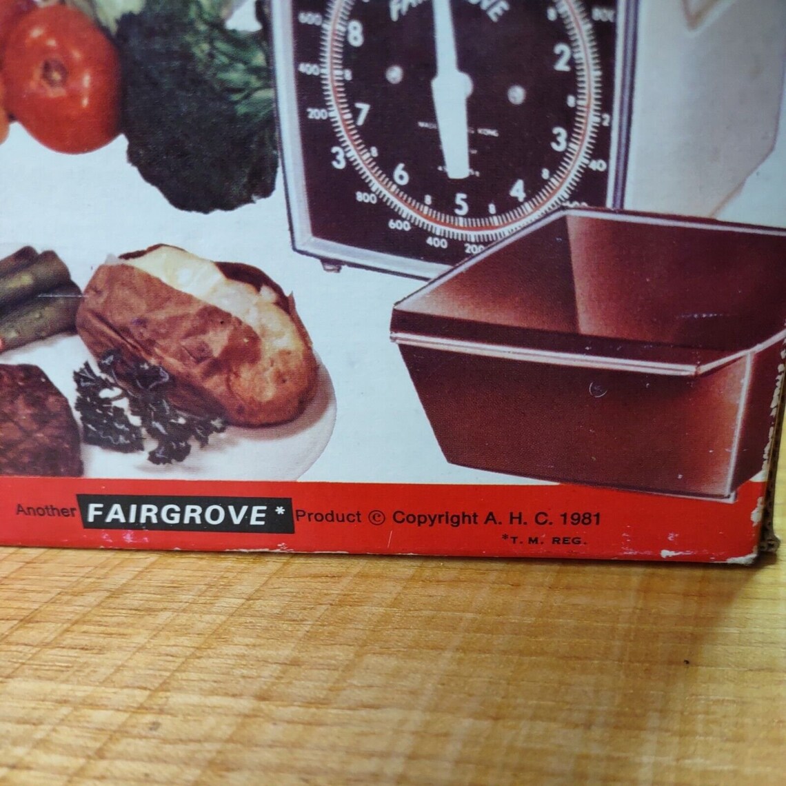 VTG 1981 Fairgrove Plastic Kitchen Postal Office Scale Almond Color 10 ...