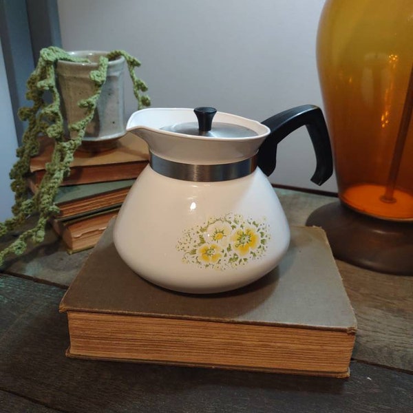 Vintage Corning Ware Teapot - Etsy