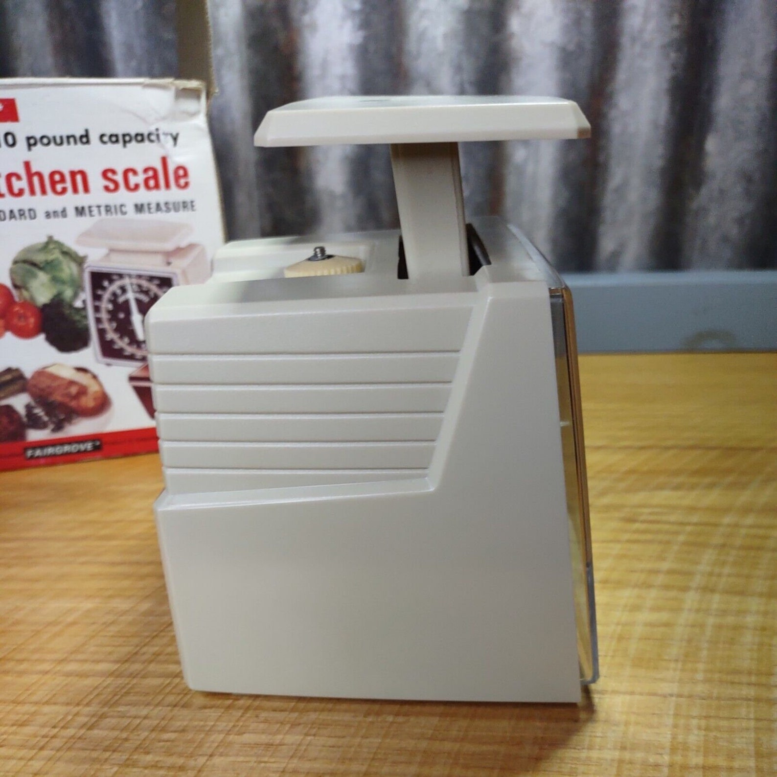 VTG 1981 Fairgrove Plastic Kitchen Postal Office Scale Almond Color 10 ...