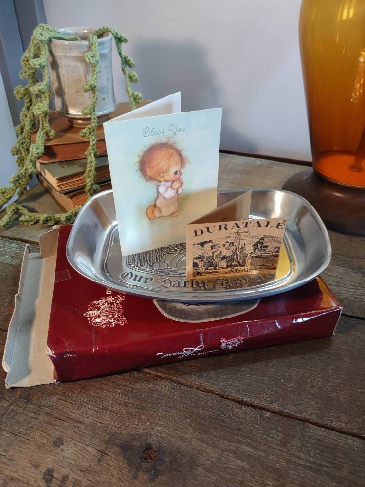 Vintage Duratale Bread Tray by Leonard, Duratale Metal, Oven Safe ...