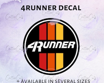 Toyota 4runner Retro Decal - Etsy