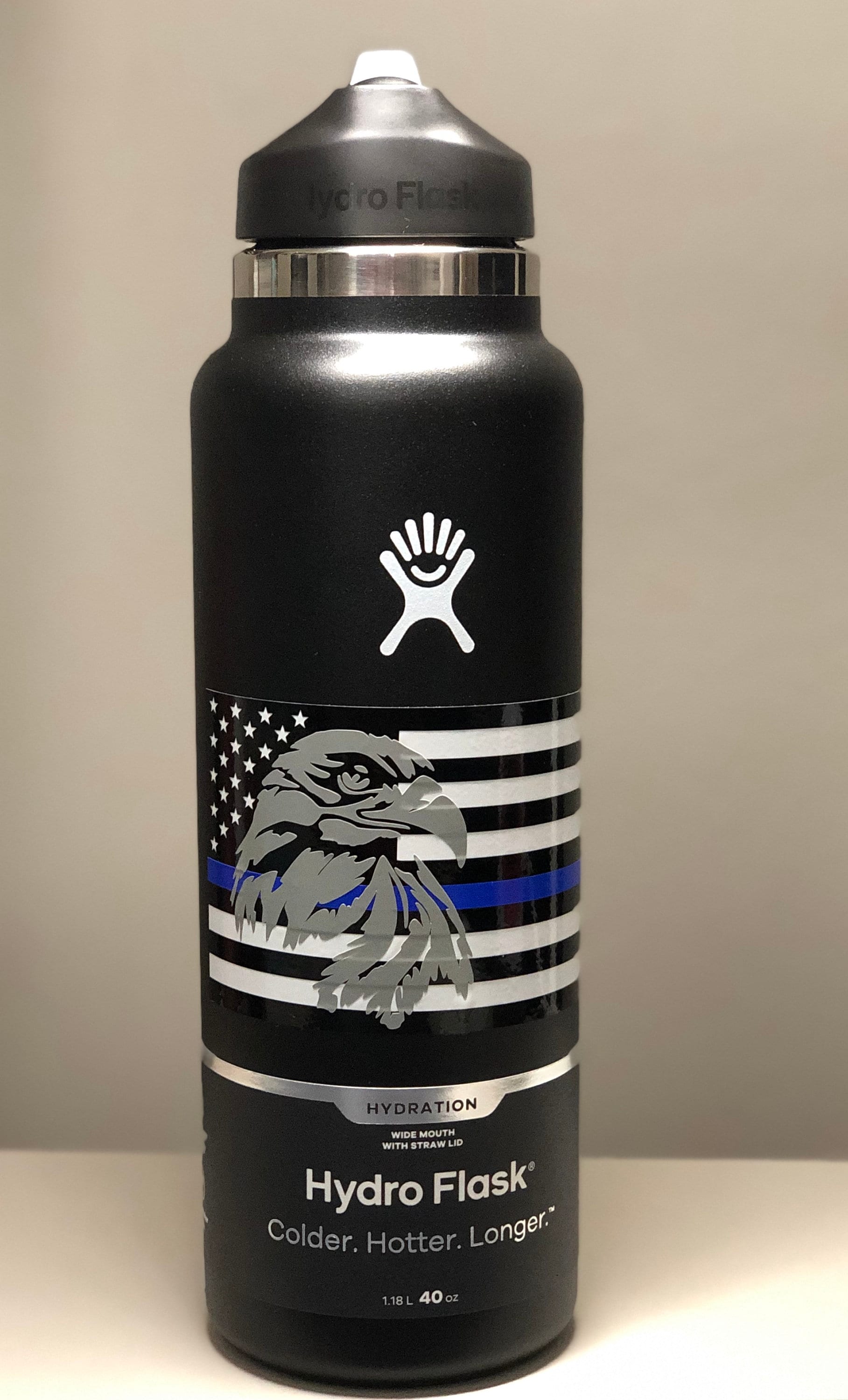 Thin Blue Line Flag Decal, Eagle Sticker, Car Decal, TBL Decal, Vinyl ...