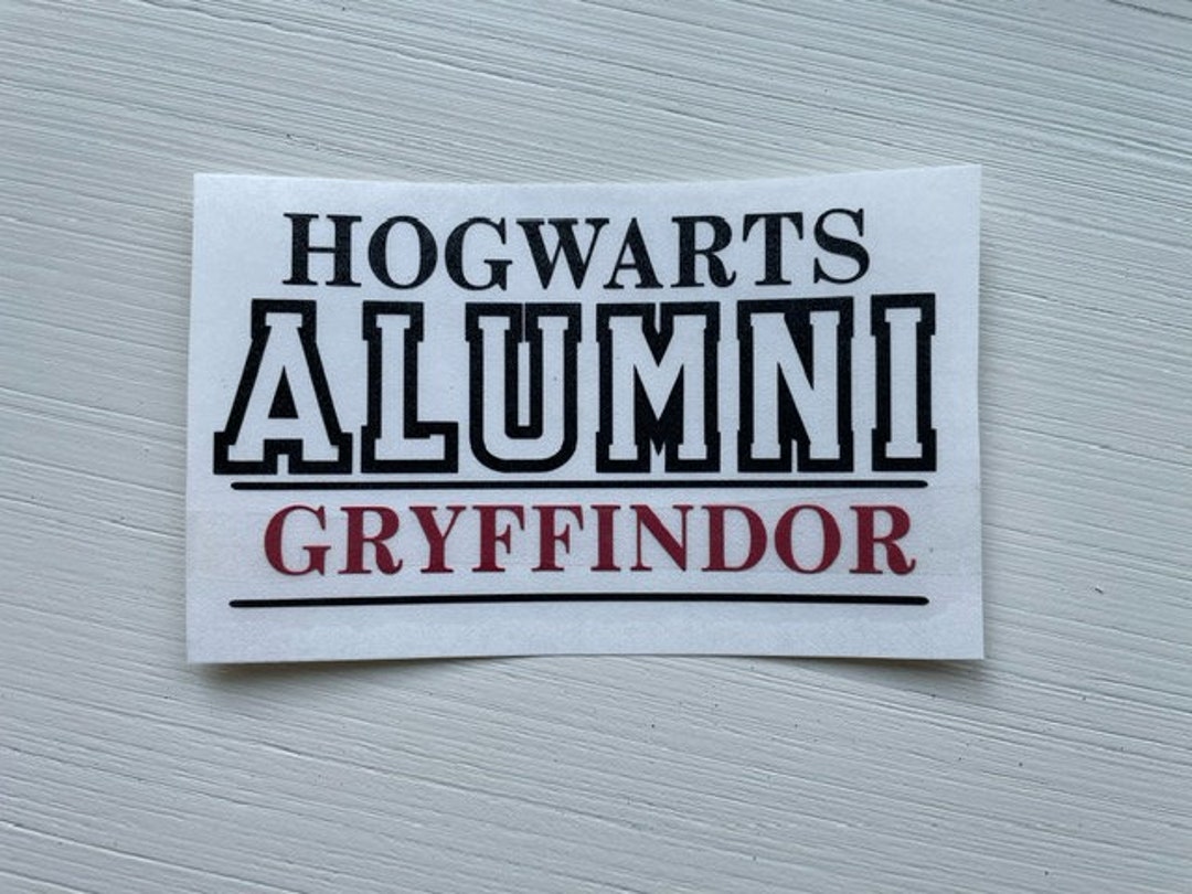 Hogwarts Alumni Stickers, Harry Potter Decal, Hogwarts Houses ...