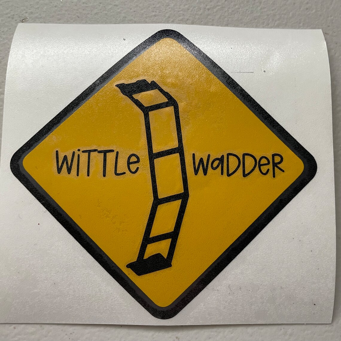 4runner Decal Wittle Wadder Sticker Funny Car Decals Toyota - Etsy