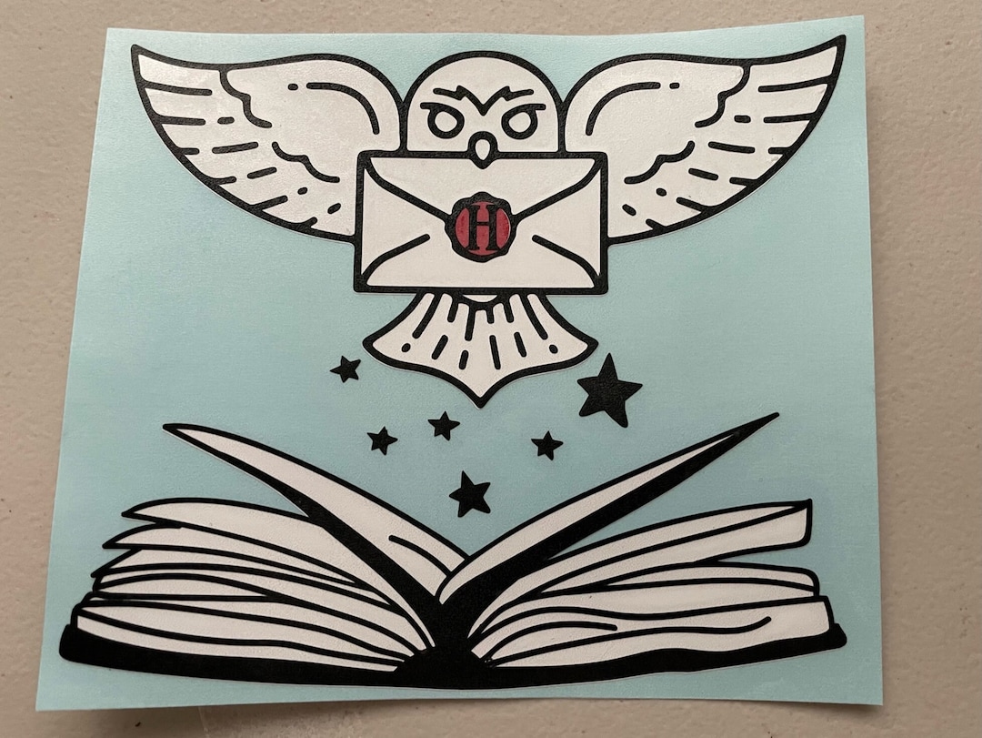 Hedwig Sticker, Hedwig Owl, Harry Potter Sticker, Hogwarts Letter ...