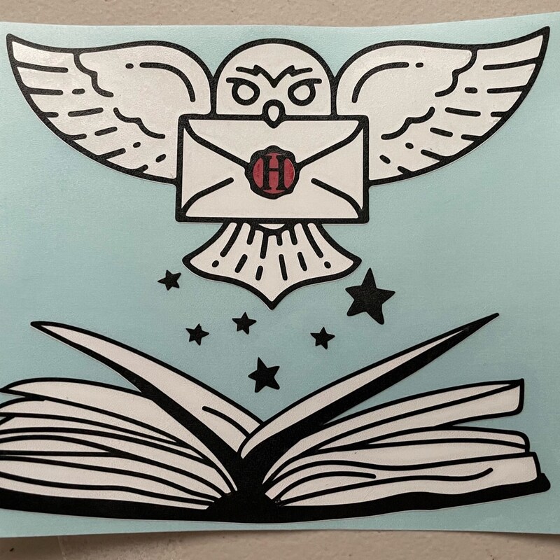 Owl Car Decal - Etsy