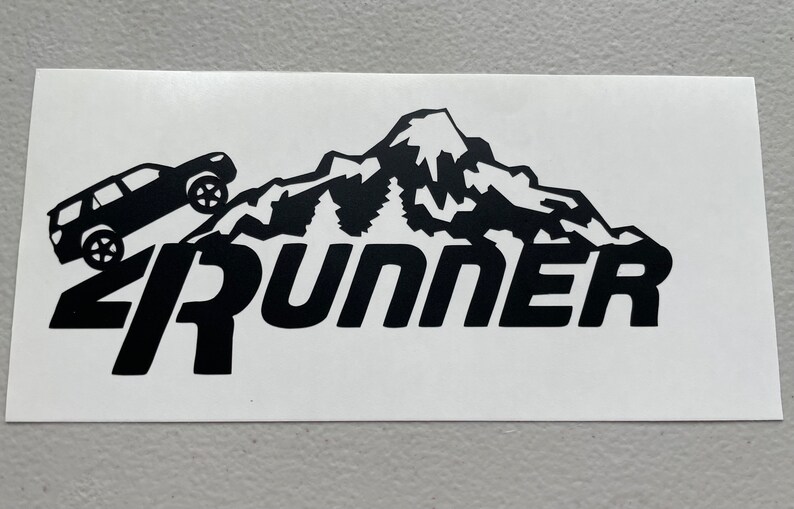 4runner Mountain Decal: off Roading Car Sticker - Etsy