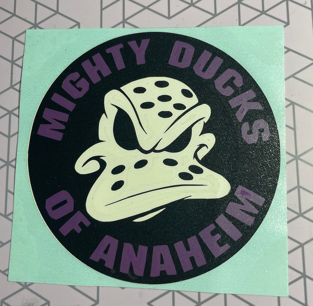Mighty Ducks Decal, Ducks Sticker, Hockey Stickers, NHL Decals, Car ...