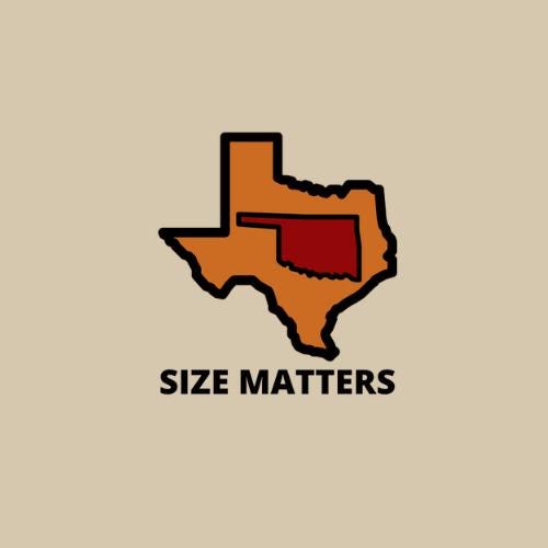 UT Vs OU Size Matters Svg & Png - Etsy