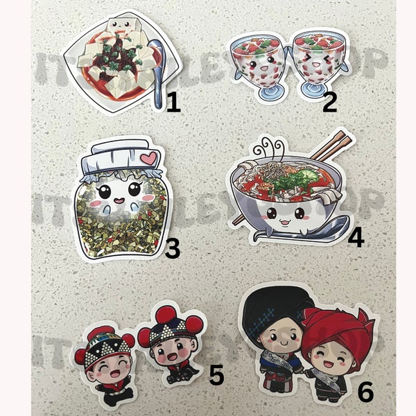 Kawaii Stickers - Etsy