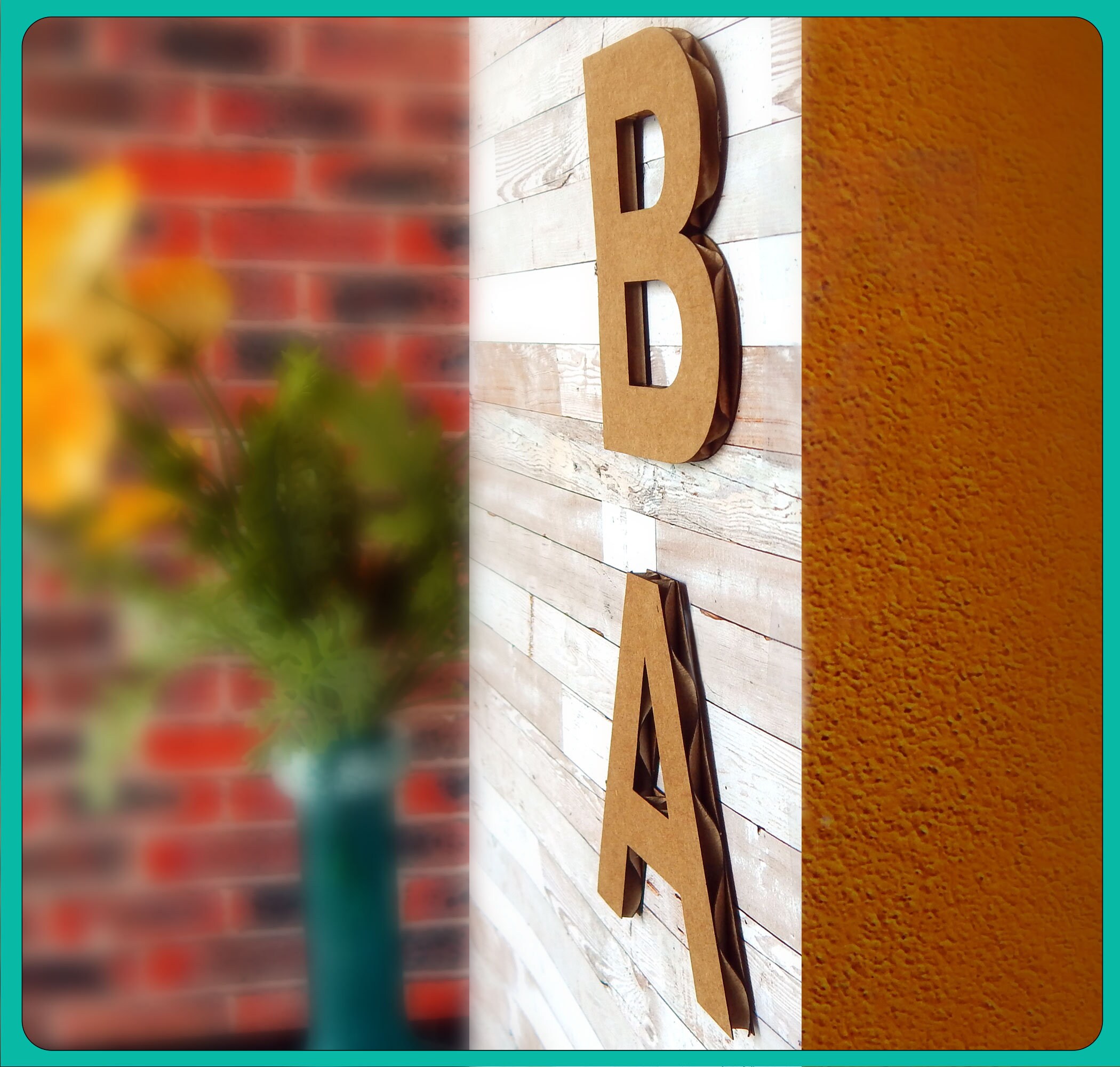Cardboard Letter or Number | Cheap Letters or Numbers - Etsy