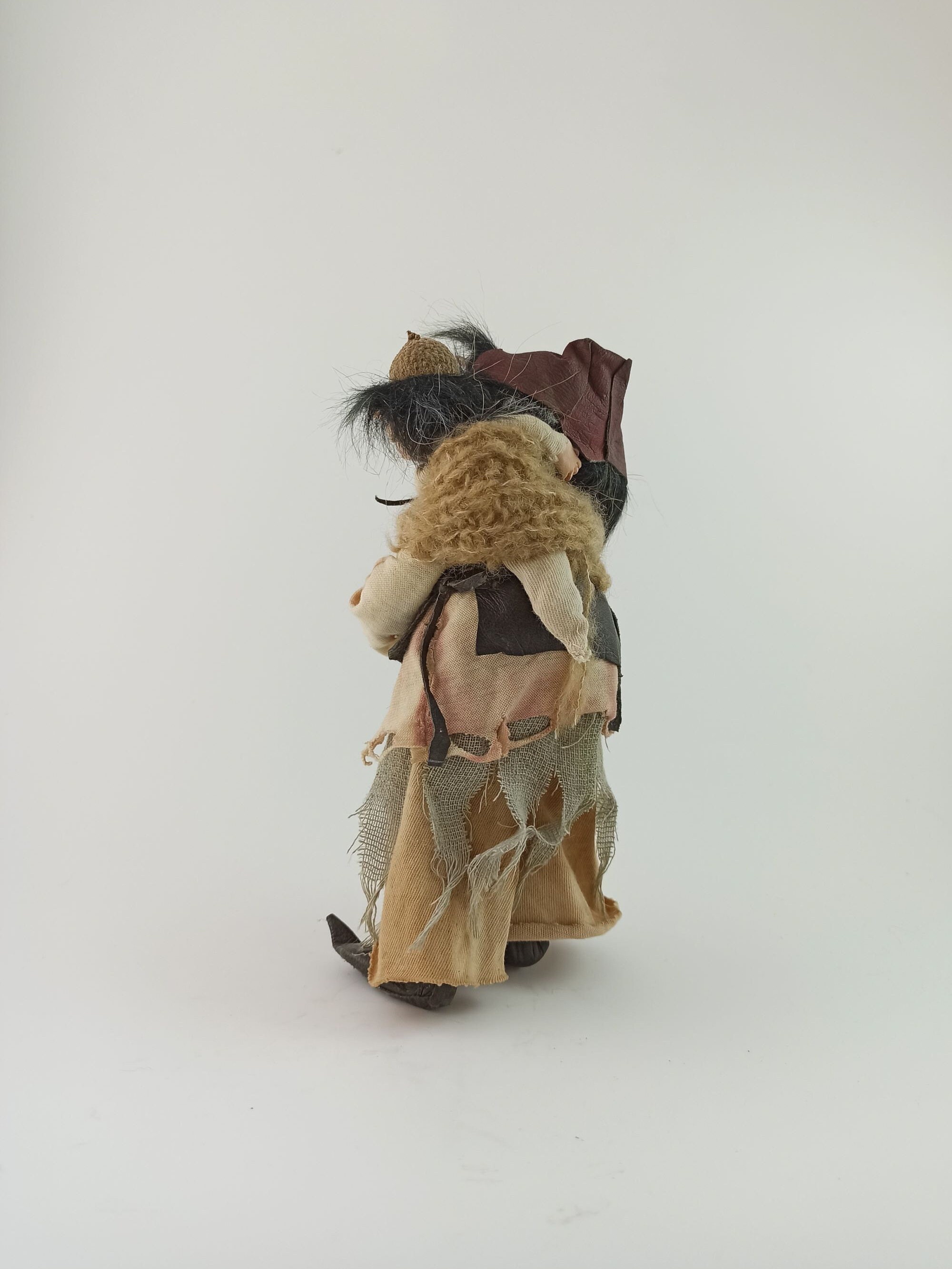 Elf Mom and Her Baby, Forest Elves, Elemental Beings, Ooak Fantasy Art ...