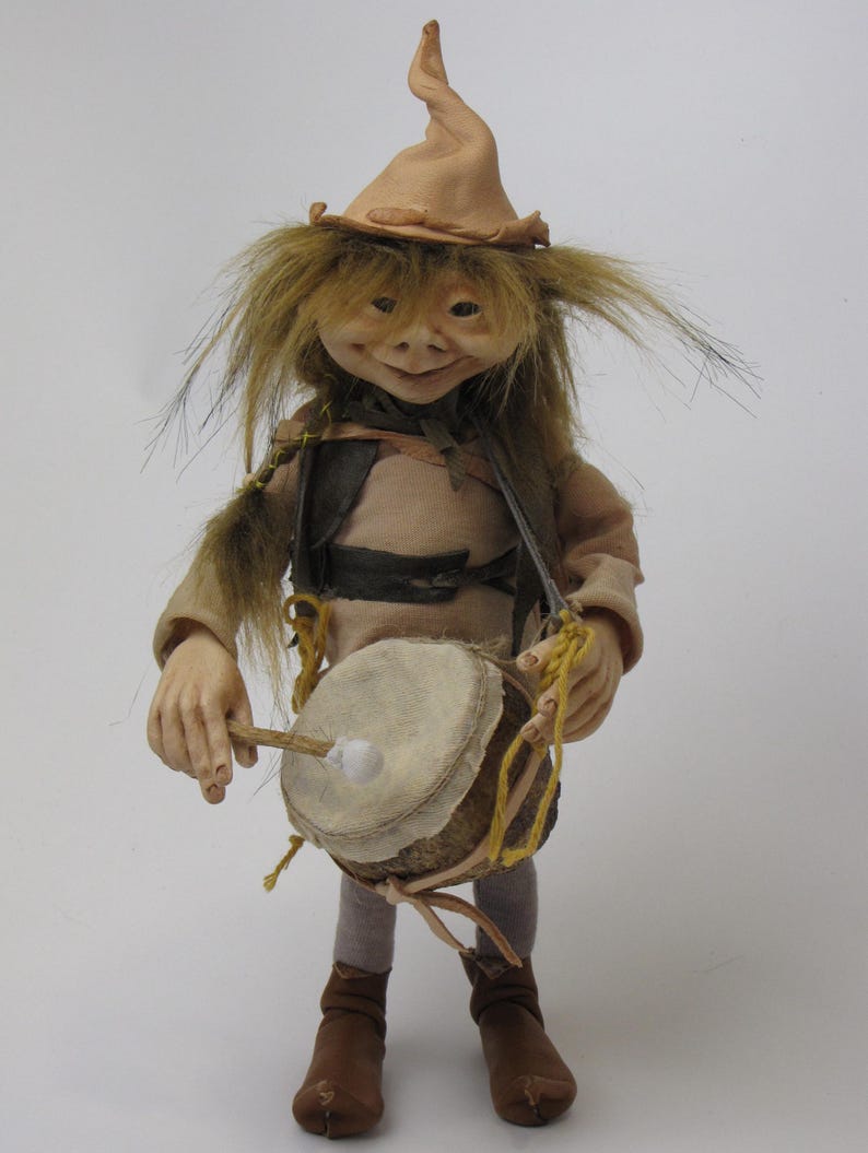 Duendes del bosque, Seres elementales, Ooak Fantasy Art Doll, Hecho a ...