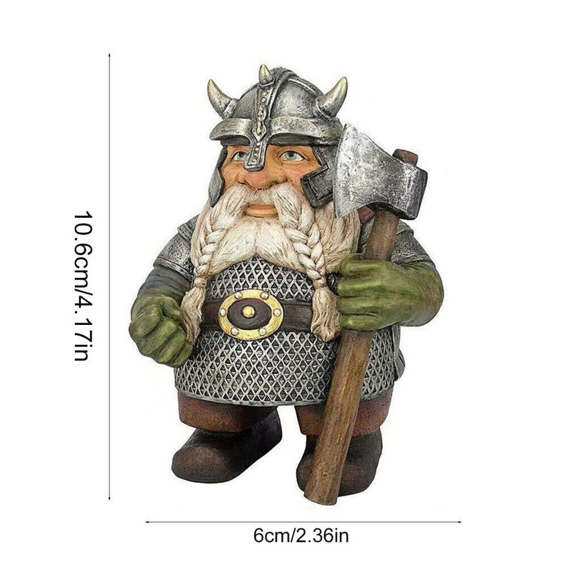 Viking Victor Norse Dwarf Garden Gnome Statue, Yard Gnome - Etsy