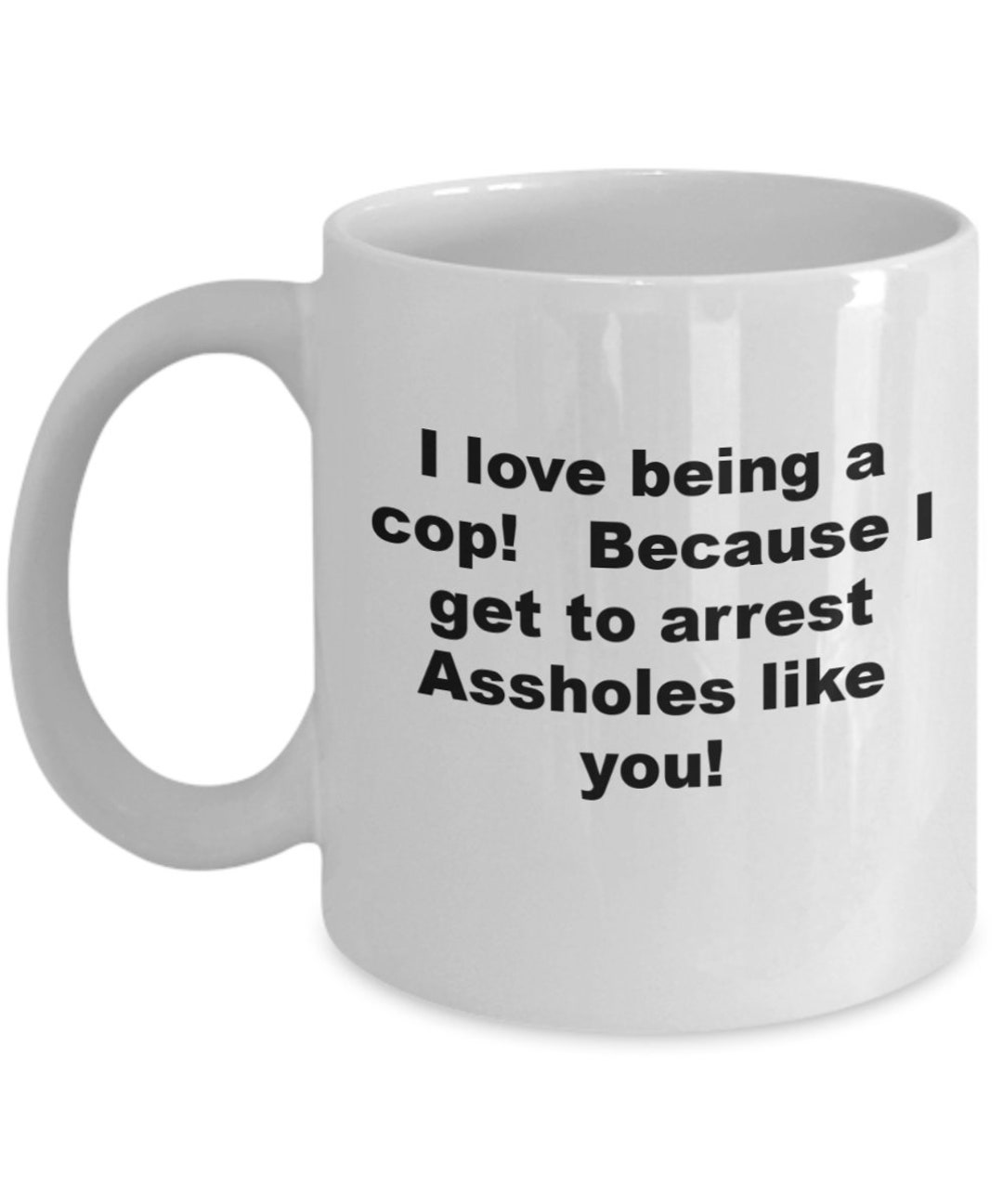 Police Mug Cop Mug Police Coffee Cup Funny Police Mug - Etsy