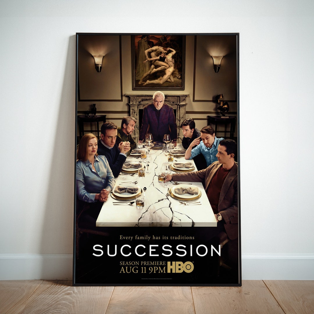 Succession Poster, Tv Show Posters, Canvas Wall Art, High Quality Print ...