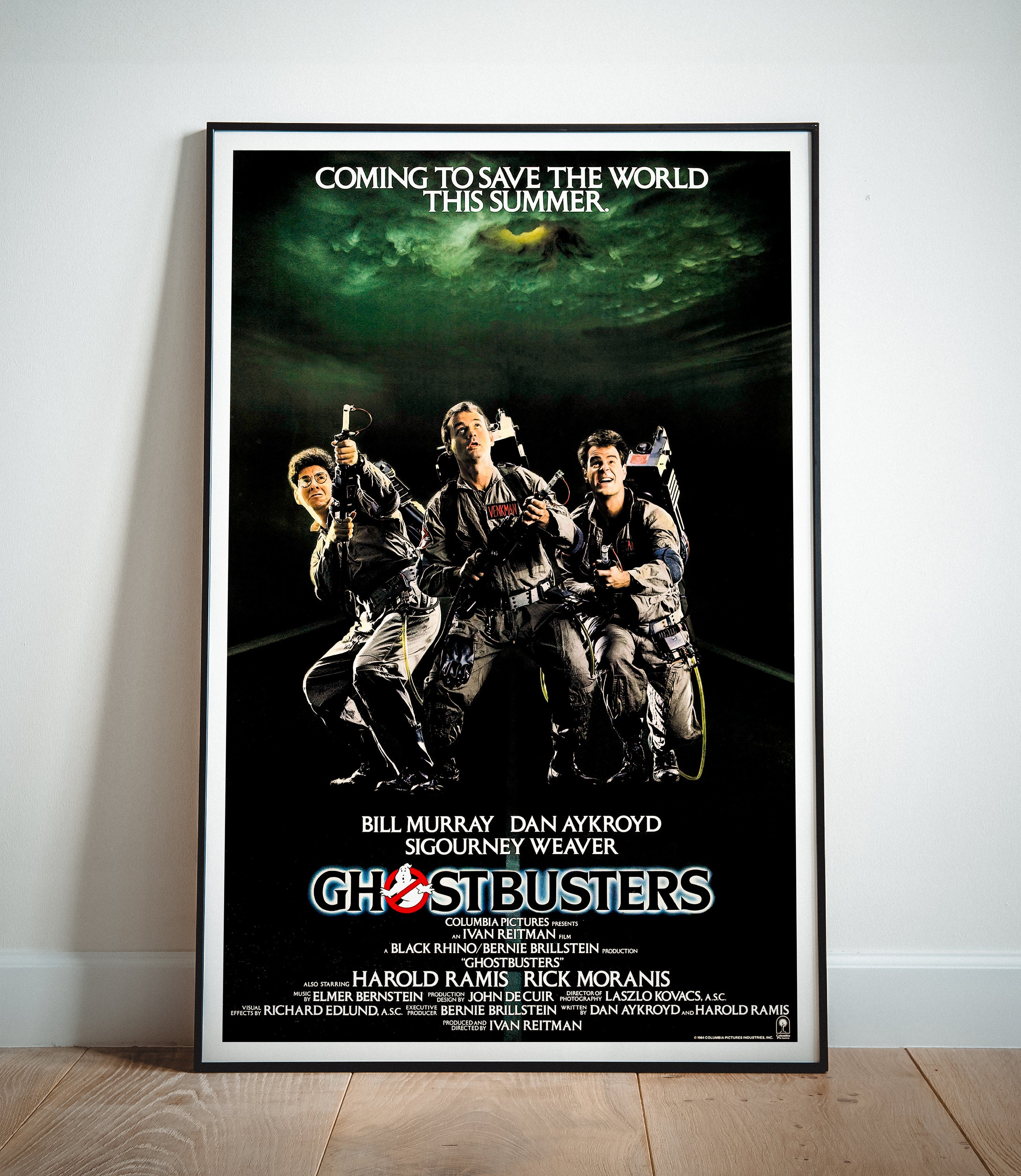 Ghostbusters Posters, Movie Posters, Canvas Wall Art, High Quality ...