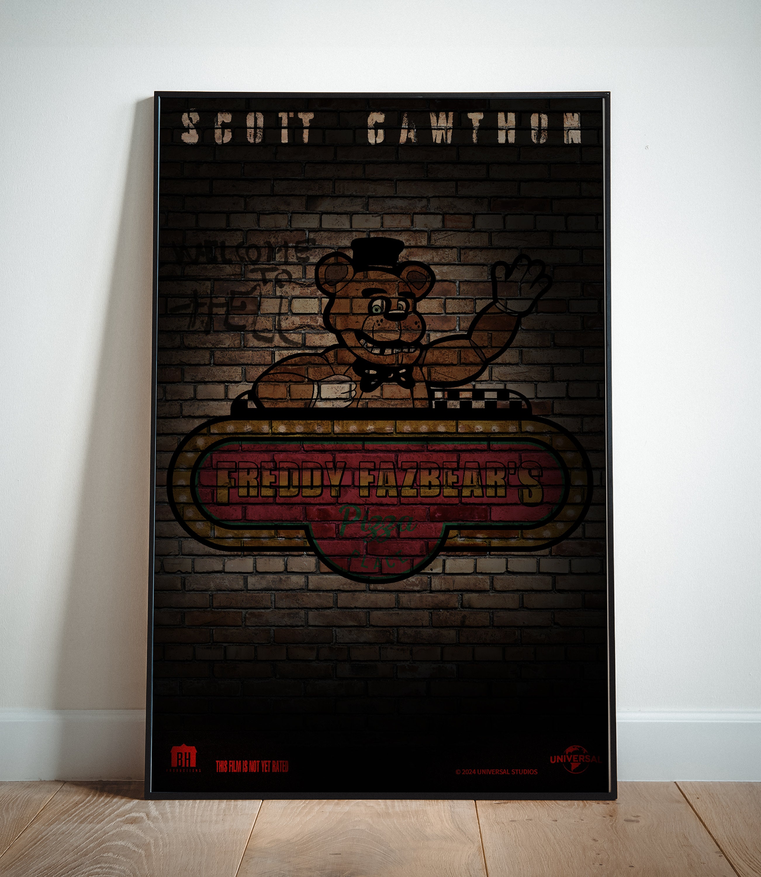 Five Nights at Freddy's Poster, Movie Posters sold by Splat Adrea | SKU ...