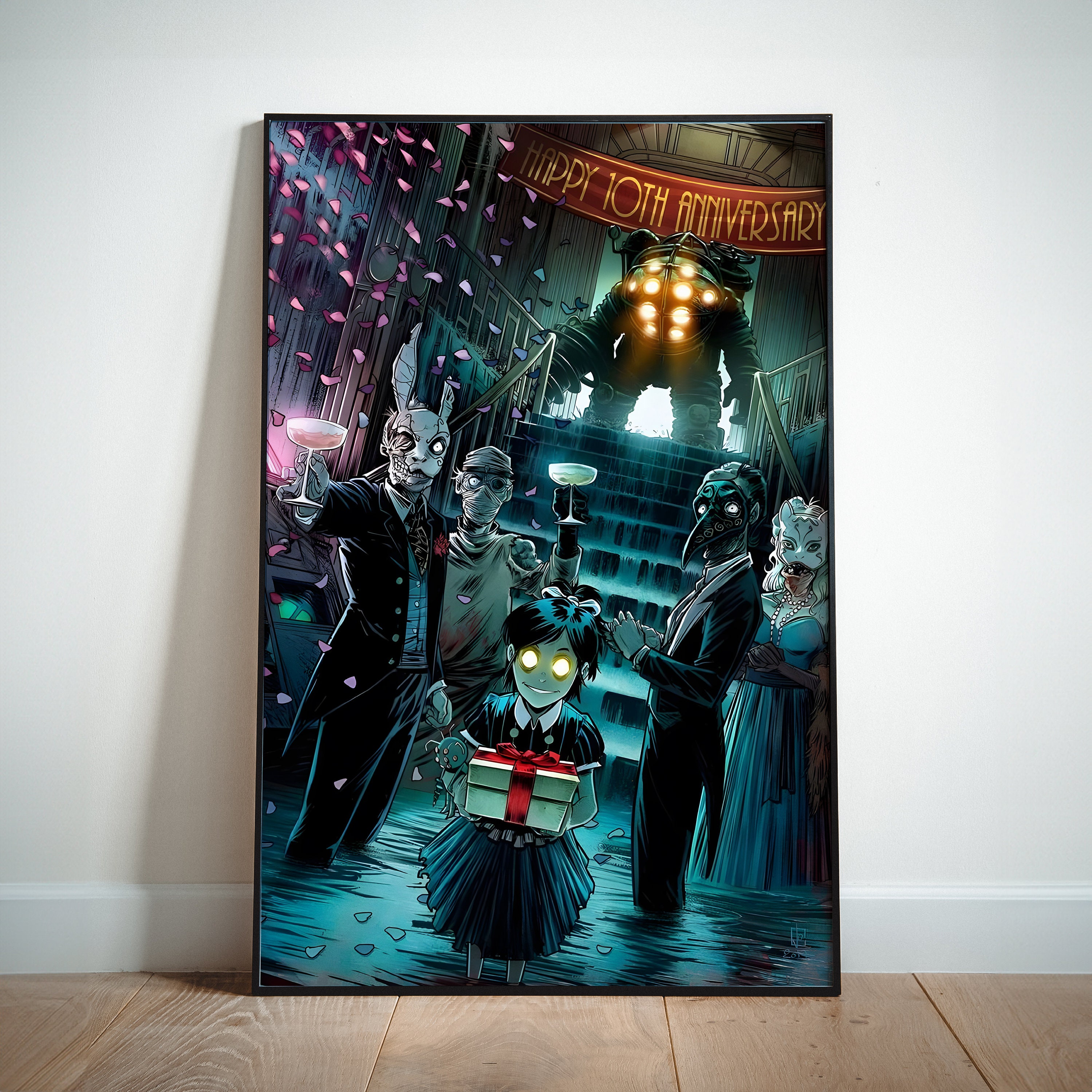Bioshock Poster, Game Posters, Canvas Wall Art, High Quality Print ...