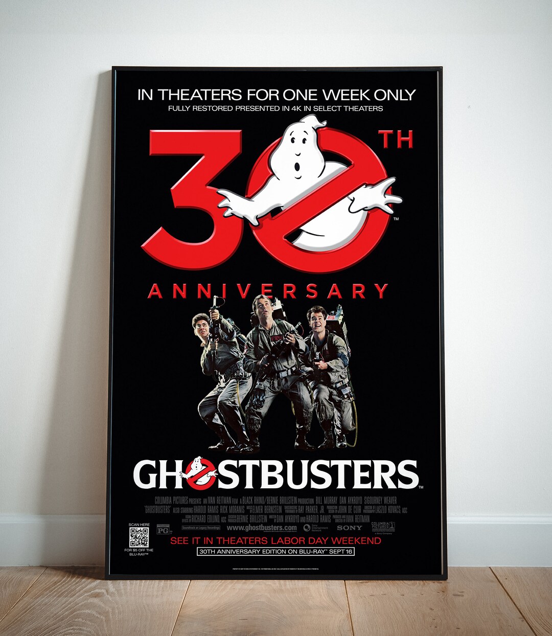 Ghostbusters Posters, Movie Posters, Canvas Wall Art, High Quality ...