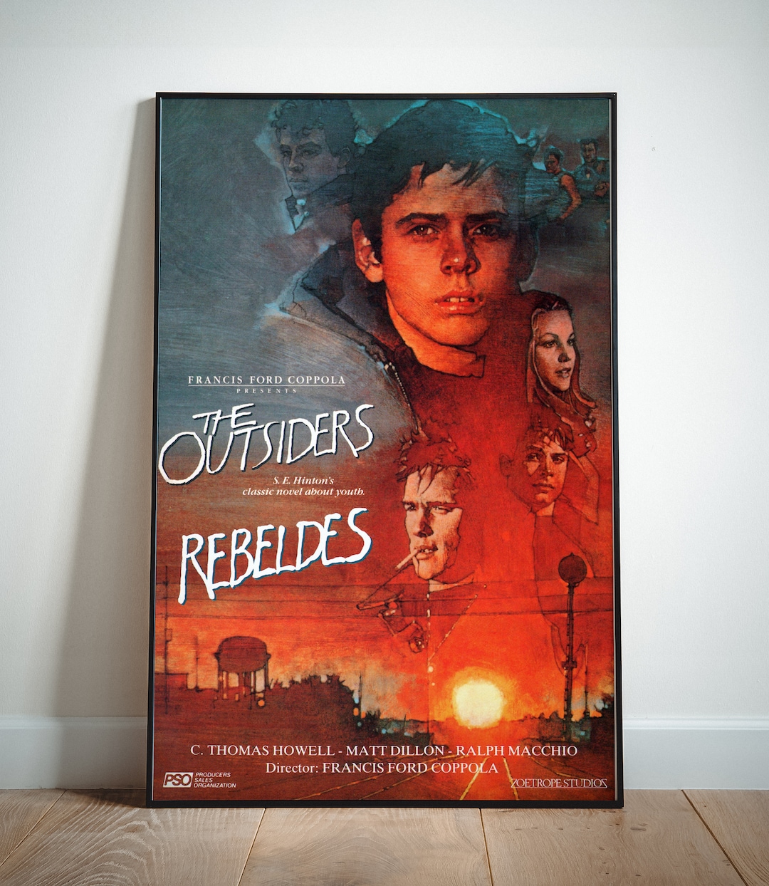 The Outsiders Movie Poster The Outsiders Classic Movie Posters & Prints ...