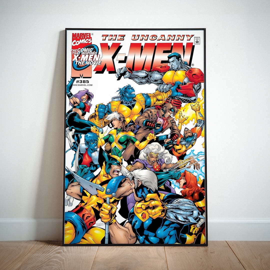 X-men Comic Posters, Marvel Comics Poster, Marvel Canvas Wall Art ...