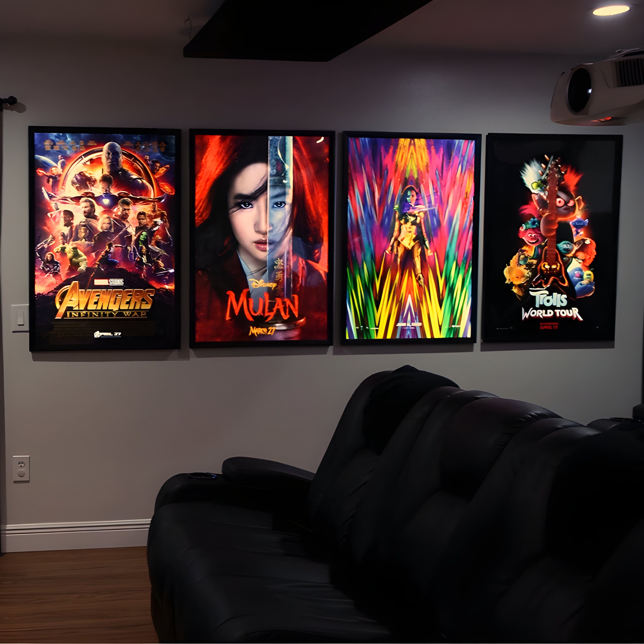Request Your Own Movie Poster Ultra-thin LED Light Box, Custom Light ...