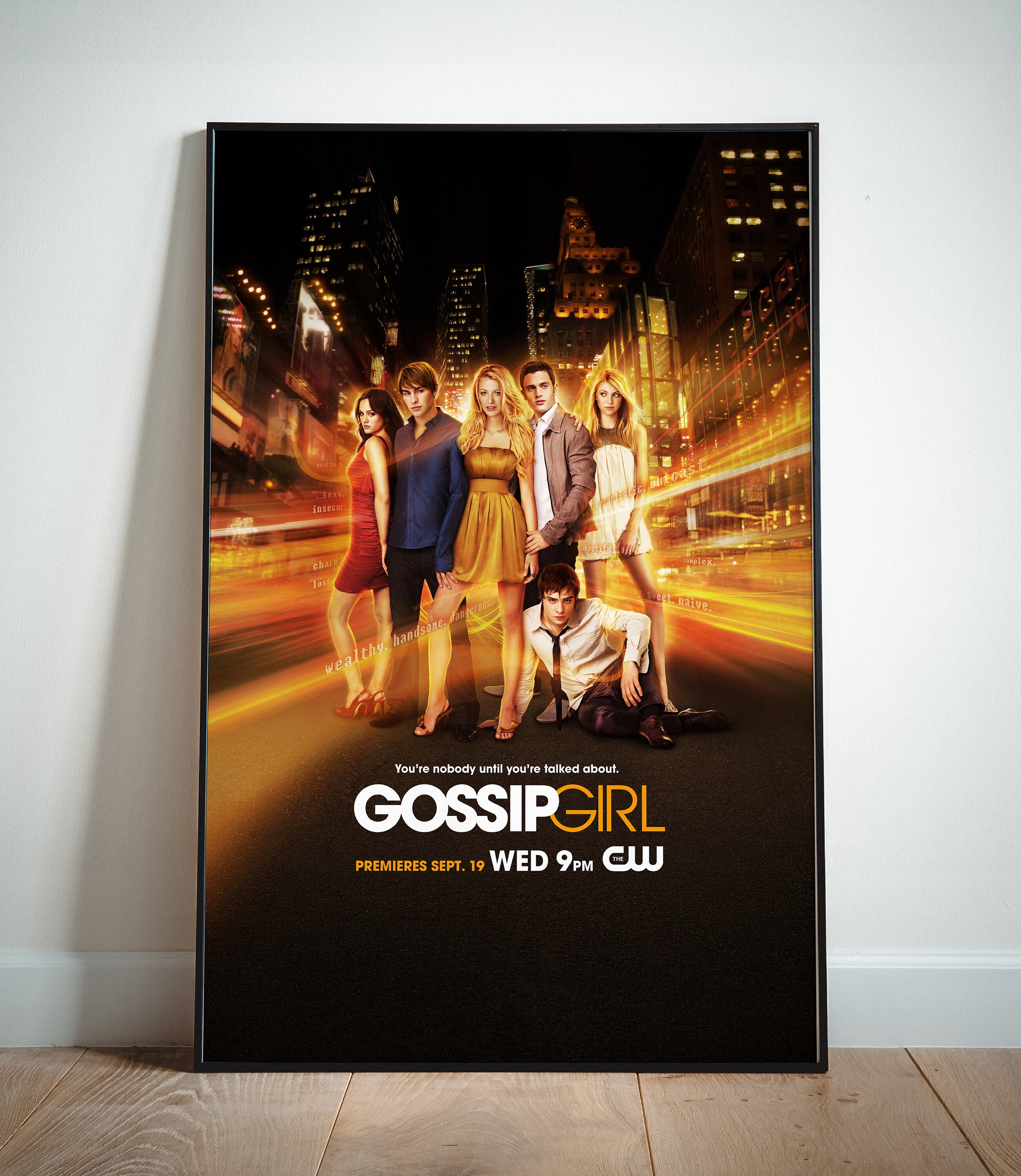 Gossip Girl Posters Tv Show Posters Canvas Wall Art High - Etsy