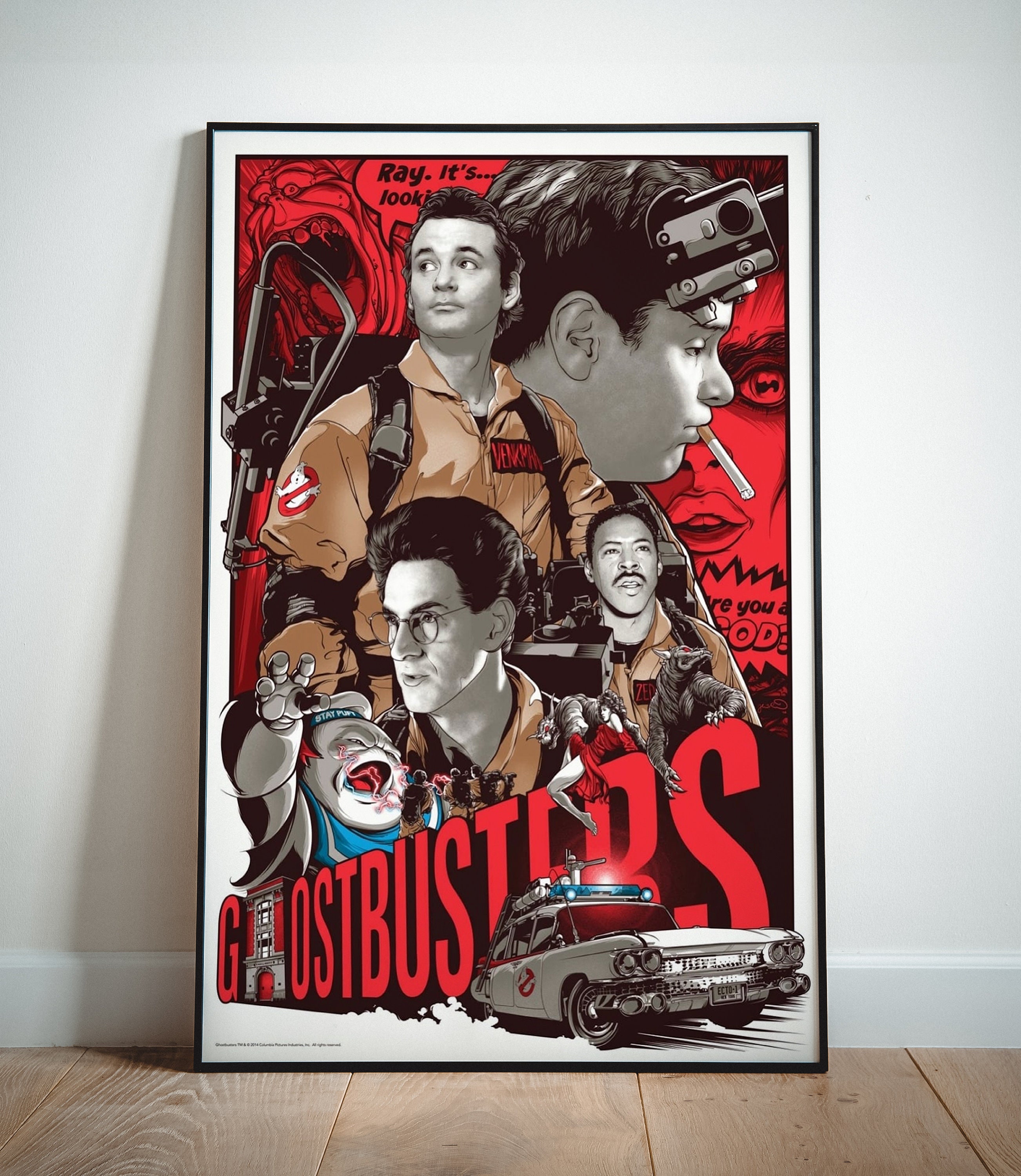 Ghostbusters Posters, Movie Posters, Canvas Wall Art, High Quality ...