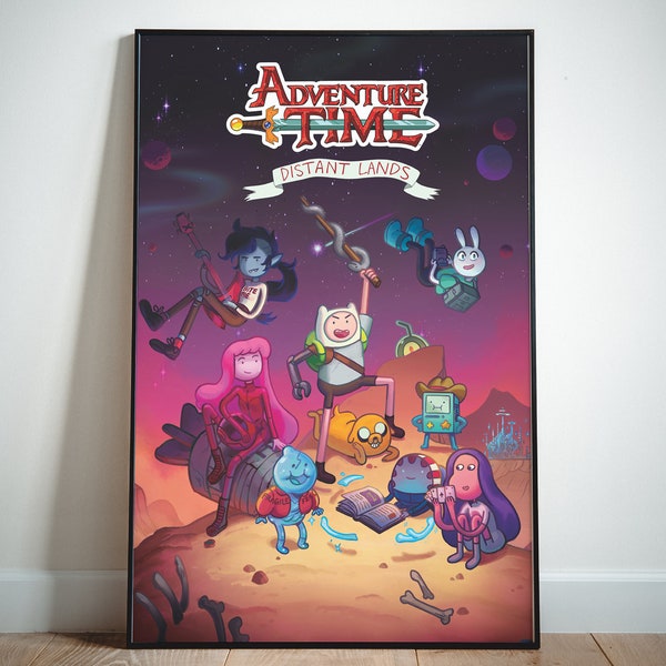 Adventure Time Poster - Etsy