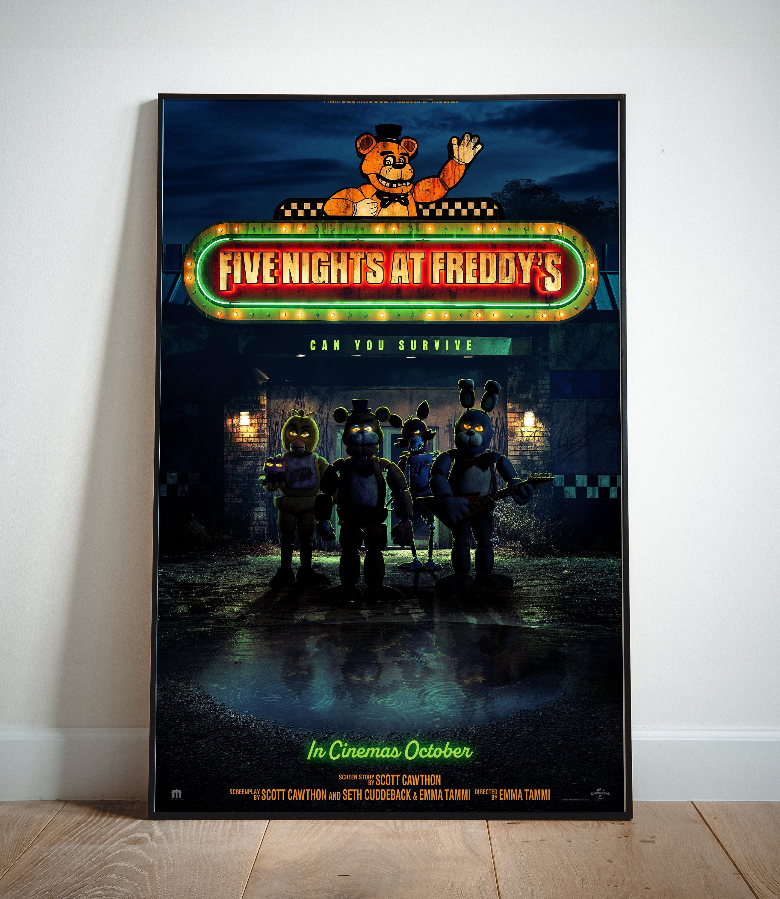 Five Nights at Freddy's Poster, Movie Posters sold by Splat Adrea | SKU ...