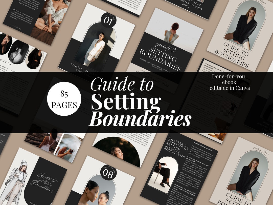 Setting Boundaries Done for You Ebook PLR Guide for Boundary Coach ...