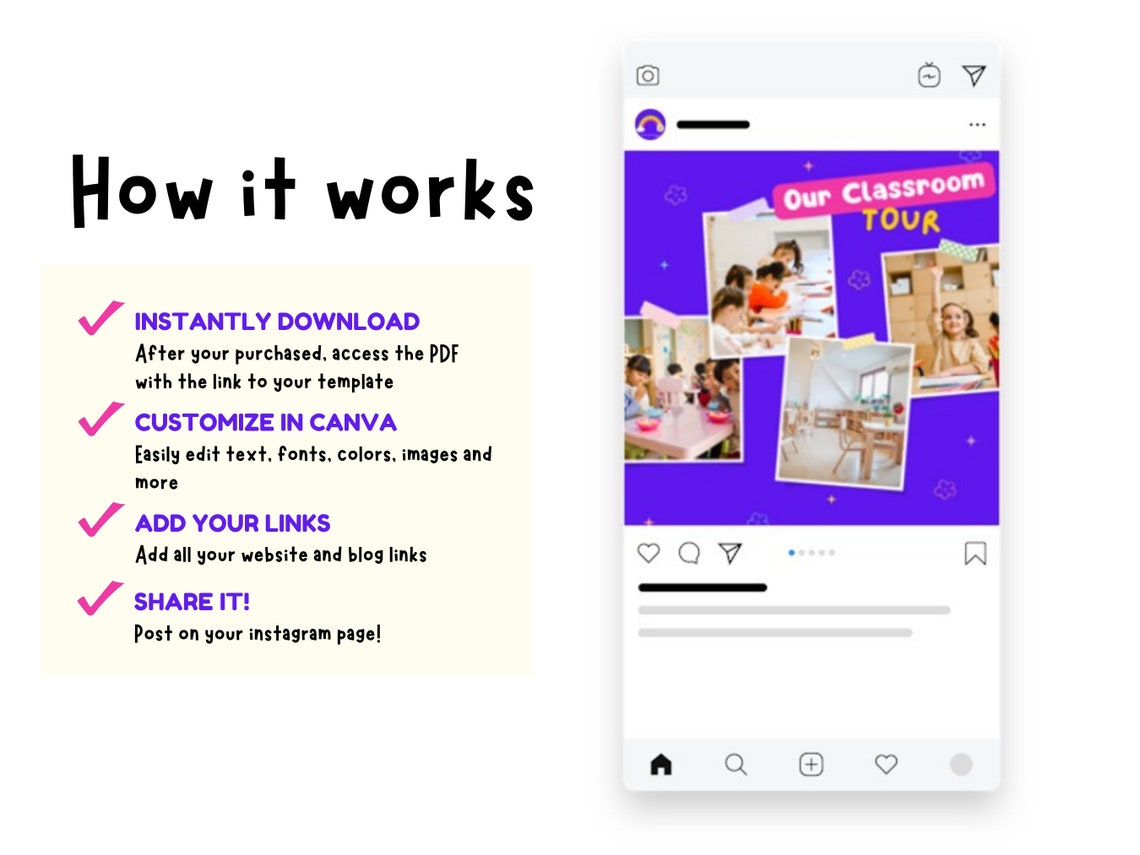 40 Kids Education Instagram Templates | School Kids Content | Canva ...