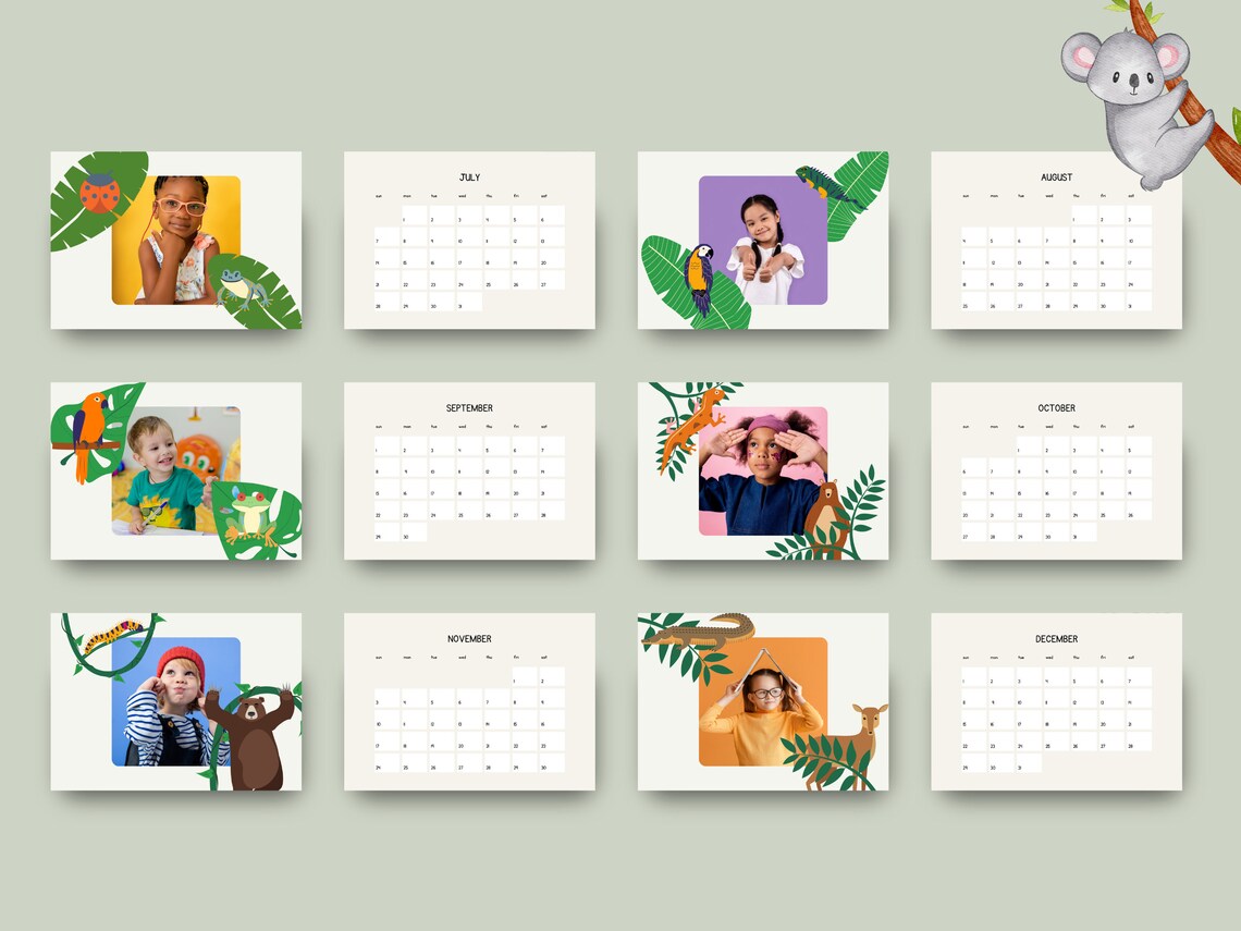 Printable Calendars, Printable Kids Calendars, 2024 Calendars ...