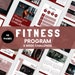 Fitness Program Template Canva Fitness Ebook Template Personal Training ...