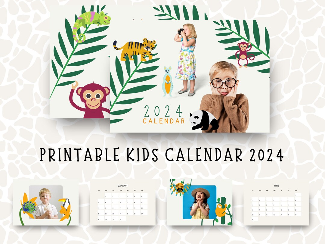 Printable Calendars, Printable Kids Calendars, 2024 Calendars ...