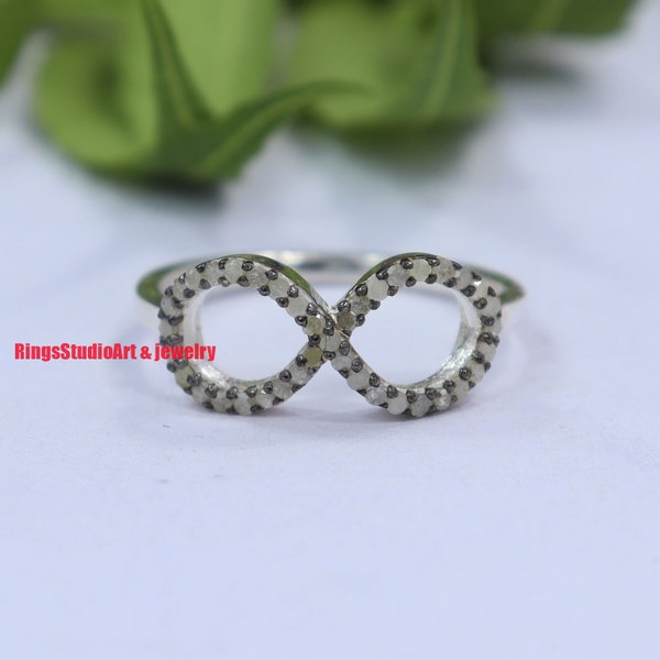 Figure 8 Knot Ring - Etsy