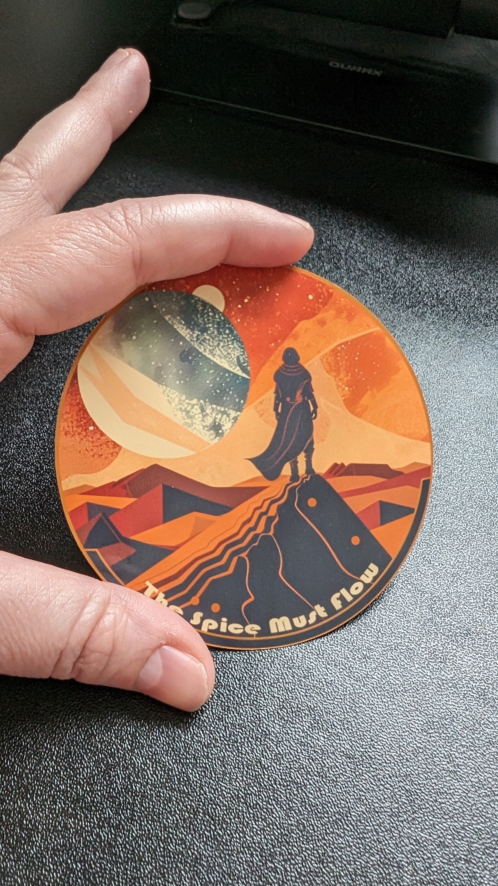 Dune Sticker Frank Herbert Sticker Sci-fi Sticker the Spice Must Flow Waterproof Vinyl Laptop ...