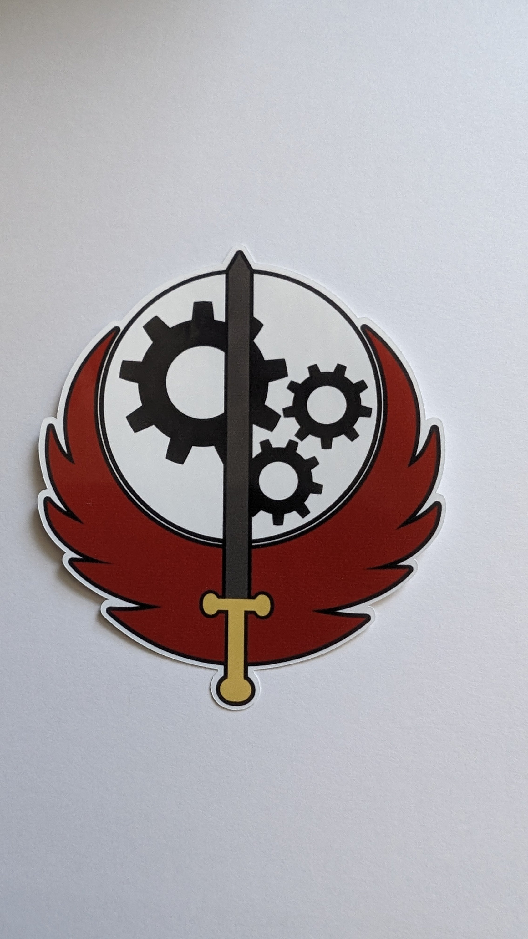 Brotherhood of Steel Sticker Fallout Sticker Brotherhood Laptop Sticker ...